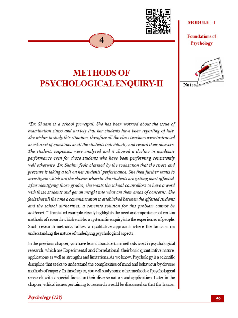 Ch-4 | PDF | Survey Methodology | Qualitative Research