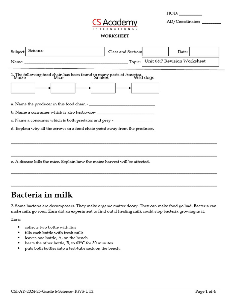 G6_U6&7_RWS (1) | PDF | Sound | Water