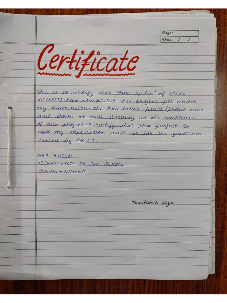 Class 12 Geography.. Project File (1) | PDF