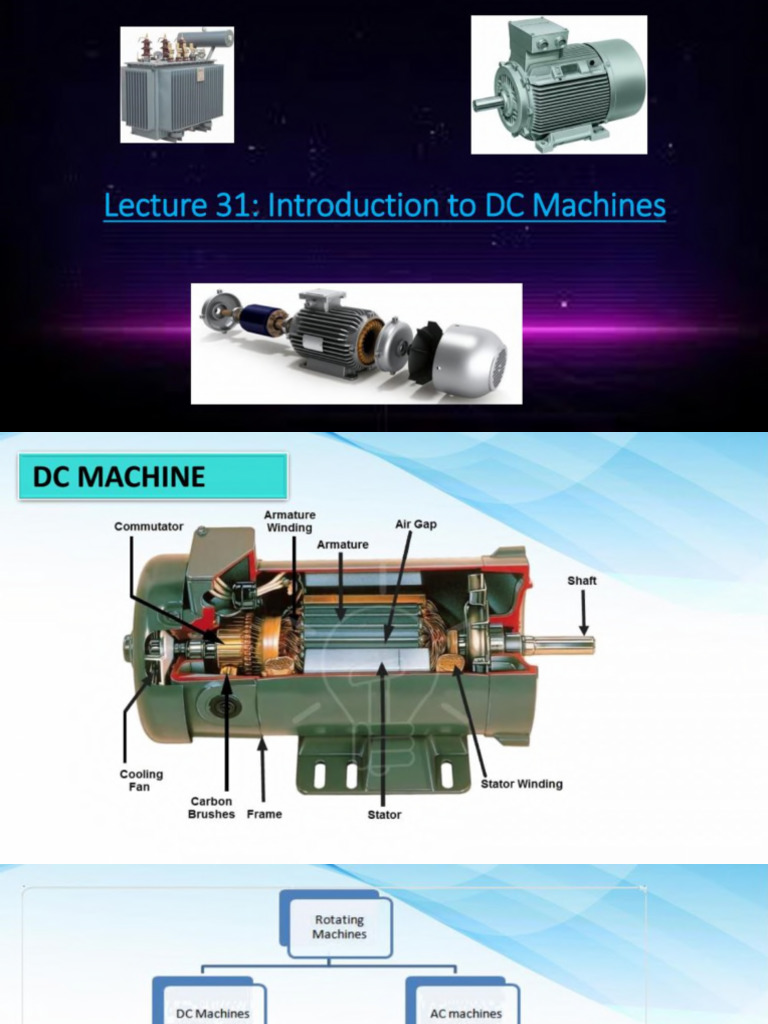 1 Intro Dc Machine | PDF