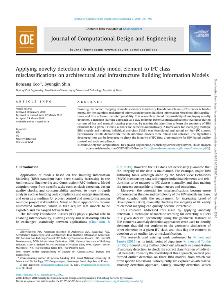 Applying Novelty Detection To Identify Model Eleme | PDF | Support ...