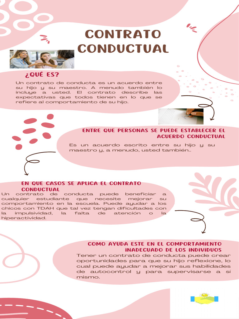 Contrato Conductual Escolar | PDF