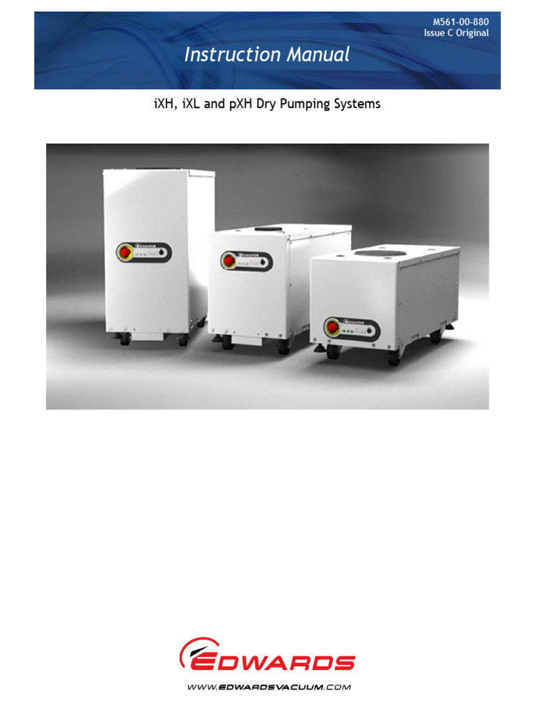 iXL Dry Pumping Systems Manual | PDF