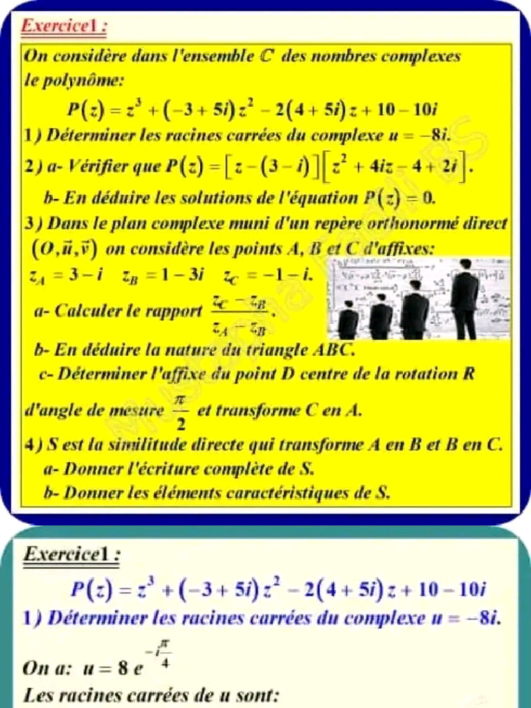 Exercice - Nombre Complexe | PDF