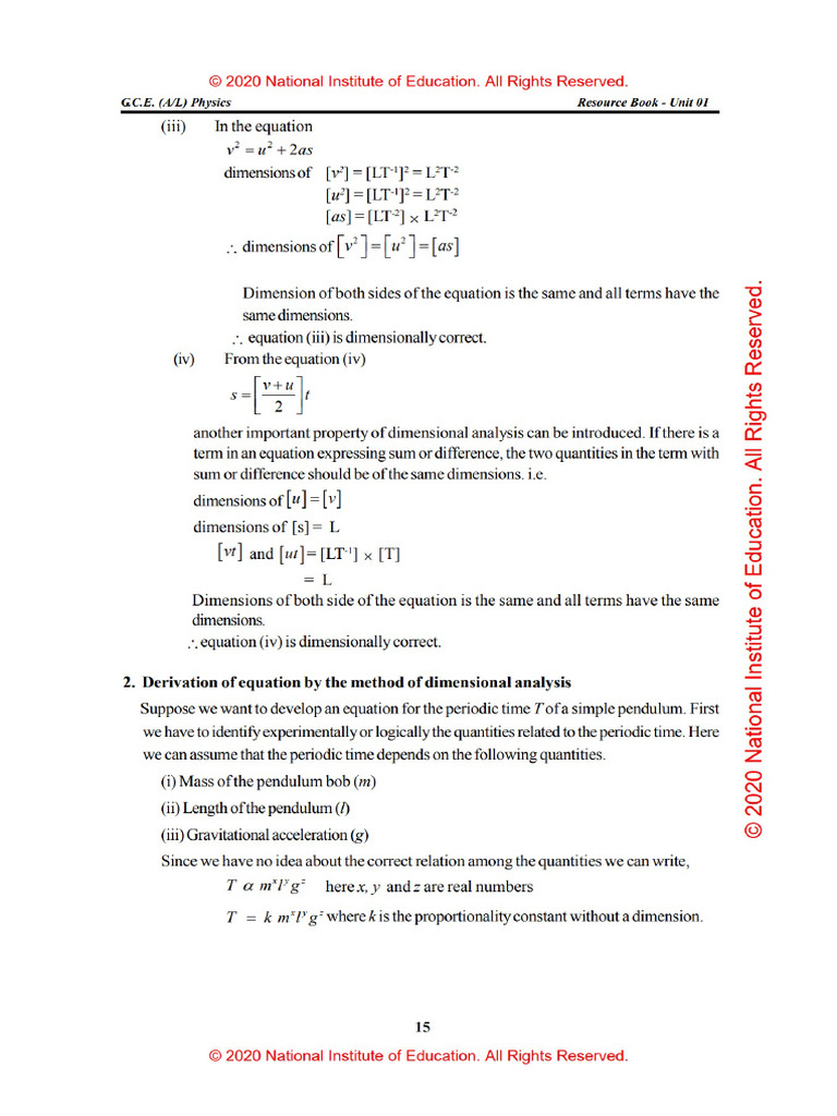 AL Physics Resource Book Unit 1,2-EM-1 Copy Pages 23, 24 | PDF