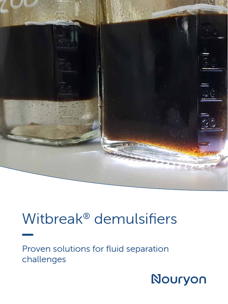 Efficient Witbreak® Demulsifiers for Oil | PDF | Petroleum
