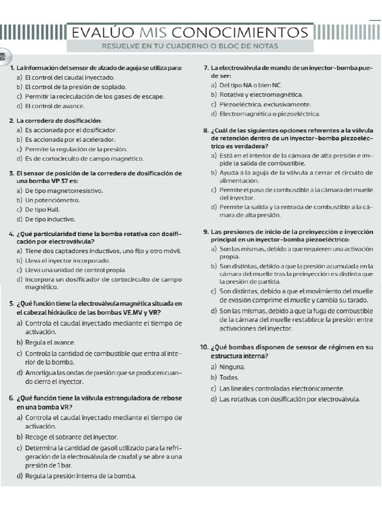 regulación electronica edc ejercicios | PDF