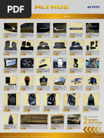 Brezza Accessories Brochure 23oct | PDF | Rear Wheel Drive Vehicles ...