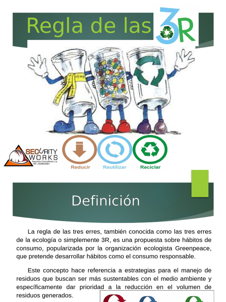 3r.reducir, Reutilizar y Reciclar | PDF | Reciclaje | Residuos