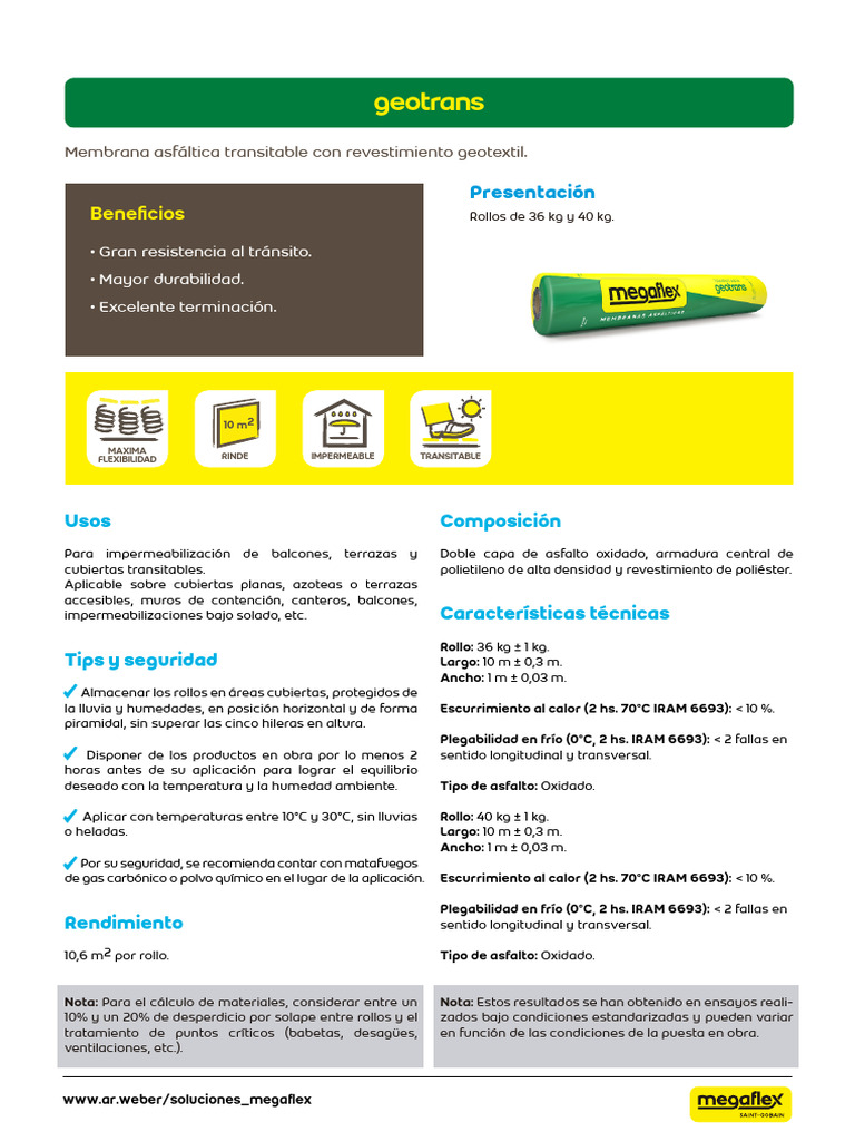 FP Geotrans | PDF | Materiales | Ingeniería de Edificación