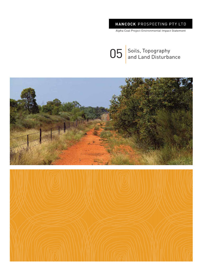 Section 05 Soils Topography and Land Disturbance-Rail | PDF | Loam | Soil