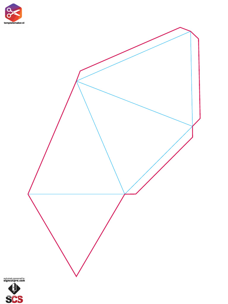 3-Sided Polygonal Pyramid Ø10×10 | PDF