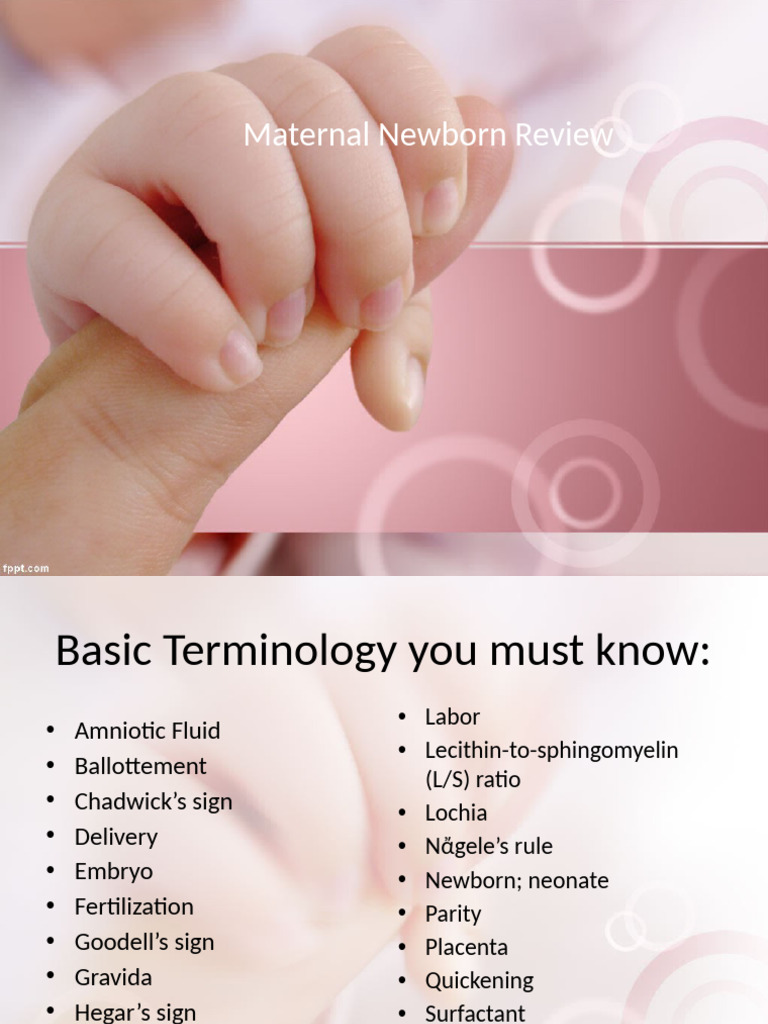 Maternal Newborn Review | PDF | Childbirth | Pregnancy