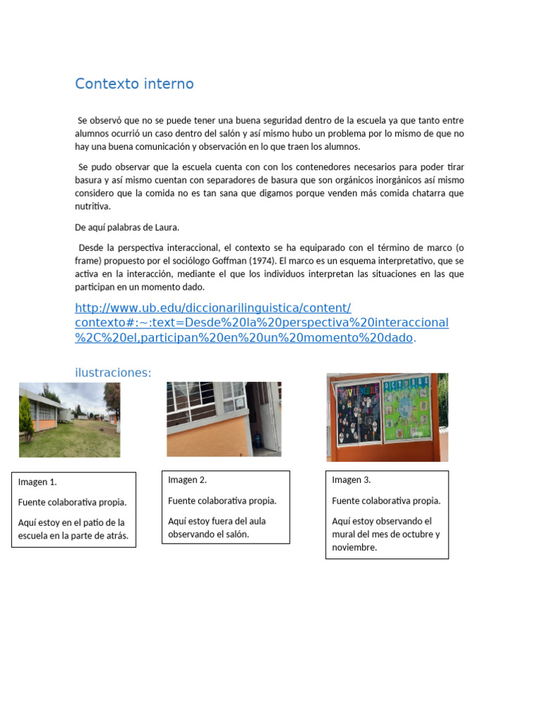 Contexto Interno Tarea 3 | PDF