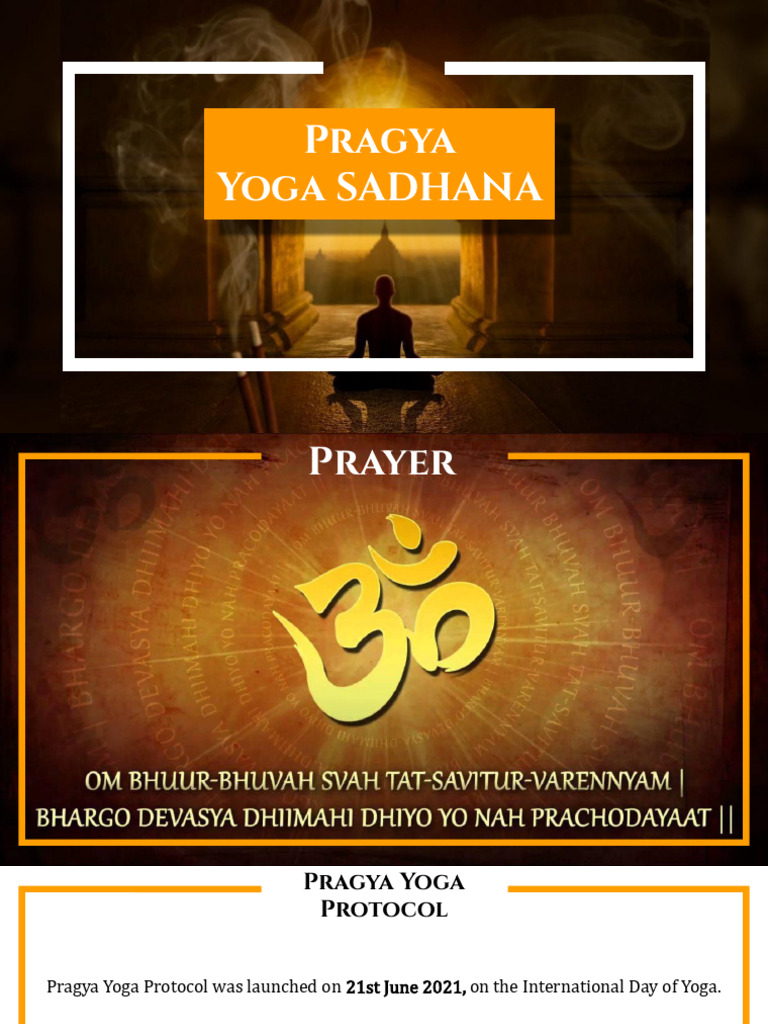 Pragya Yoga Protocol | PDF | Bhakti | Yoga