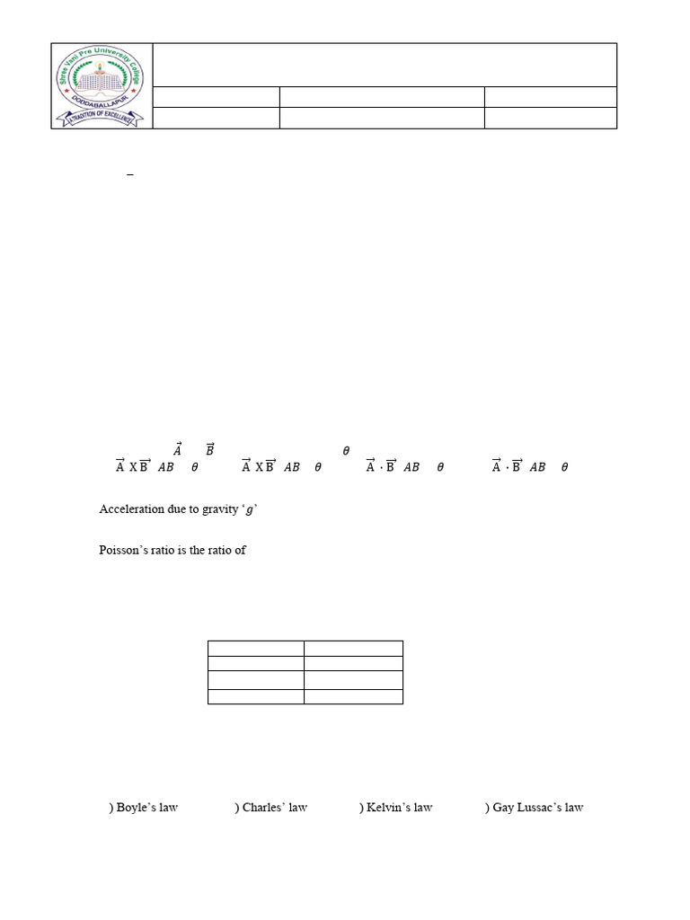 1PU PHY Prep QP24-25 | PDF | Force | Waves