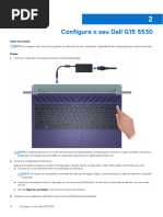 Dell g15 5530 Owners Manual PT BR | PDF | USB | Teclado de computador