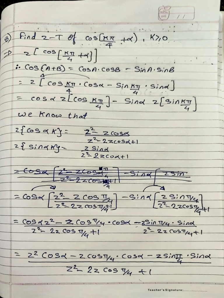 EM4 some solved questions | PDF