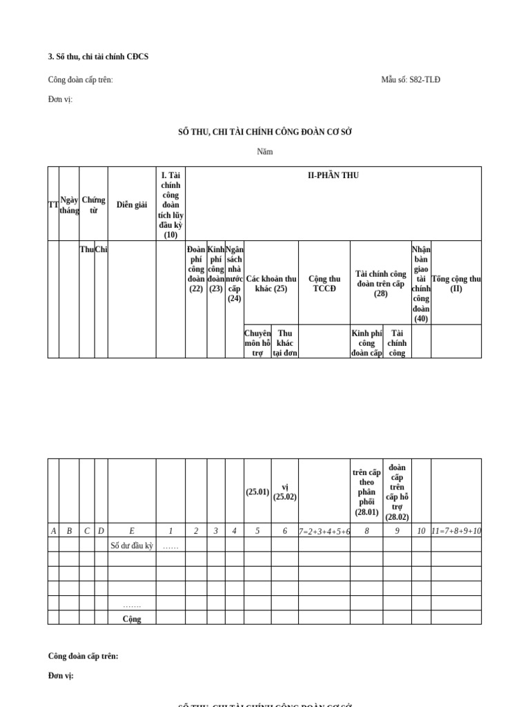 Mau s82 TLD - Phu Luc Ii - 47 HD TLD 2021 | PDF