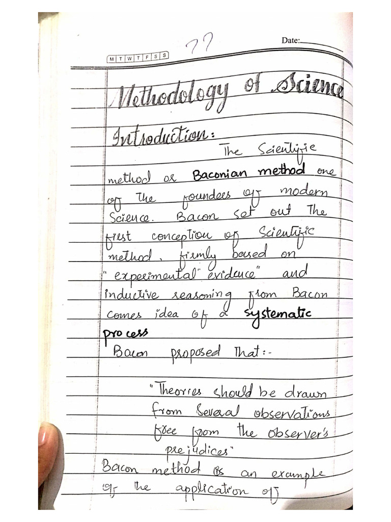 Methodology of Science | PDF