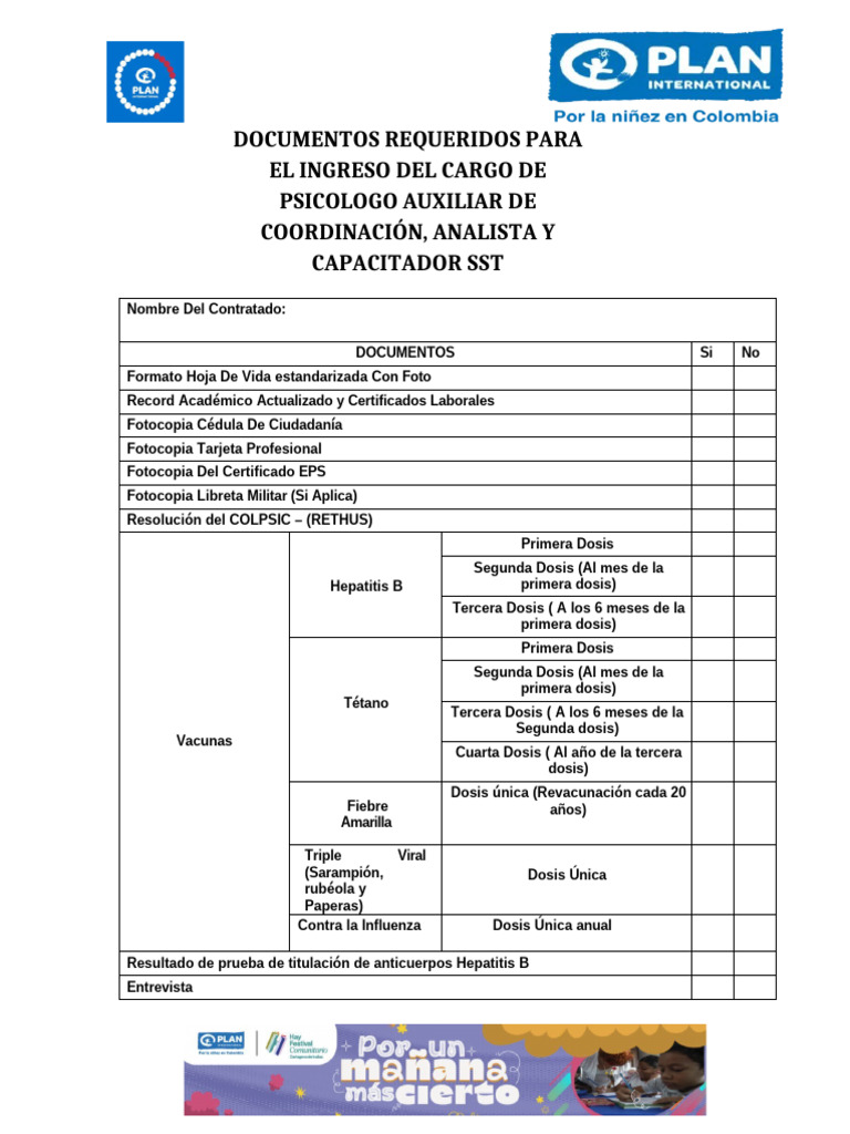 Listado de Ingreso Plan | PDF