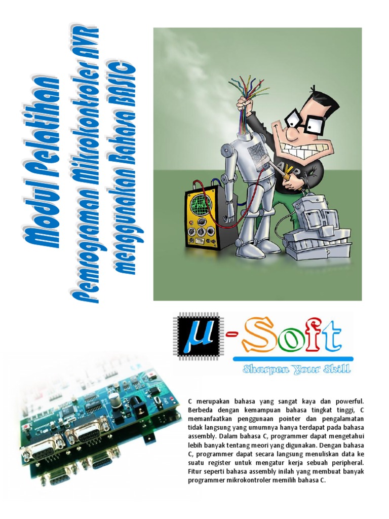 Pemrograman Mikrokontroler AVR Dengan Bahasa Basic | PDF | Komputer