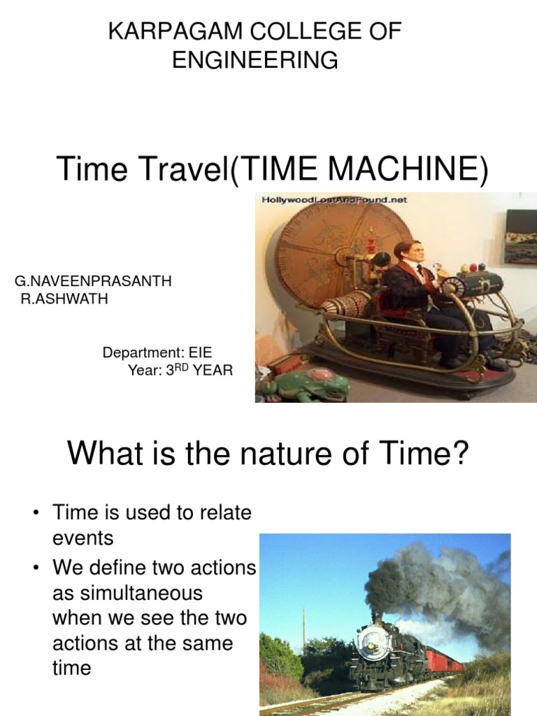 Time Travel | PDF | Special Relativity | Time Travel