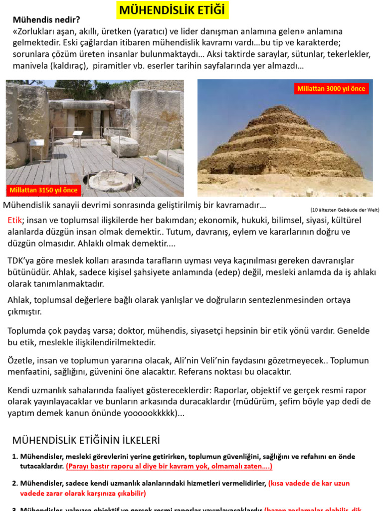 Mu Hendislik Eti I | PDF