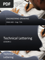 Engineering Lettering Basics | PDF