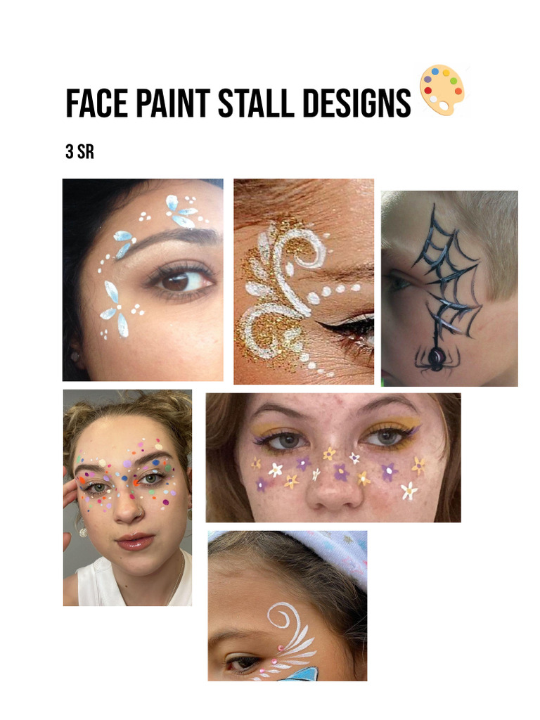 Face Paint Stall Design Ideas | PDF