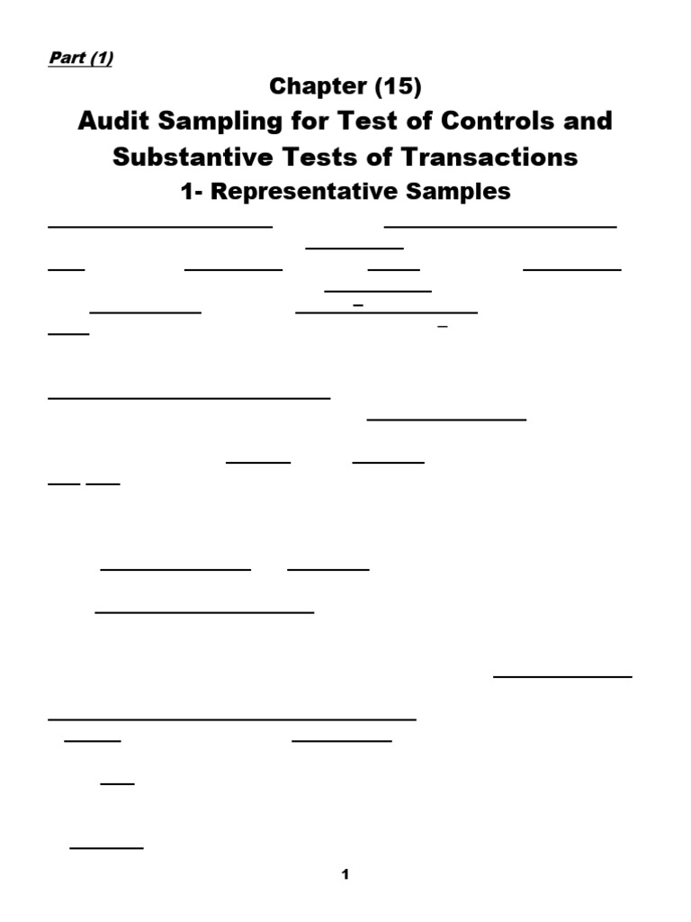 Ch-15-part 1 | PDF | Statistics | Sampling (Statistics)