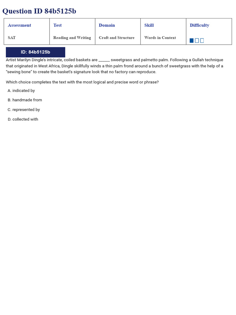 1 to 50 Craft & Structure Questions | PDF | Umami | Taste