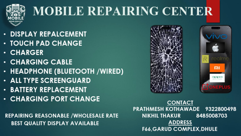 Mobile Repairing Center | PDF