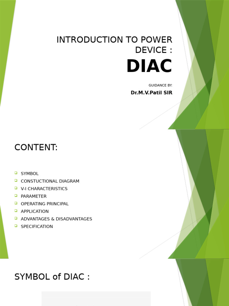 DIAC | PDF
