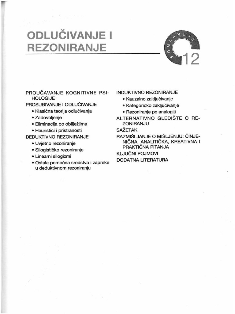 Sternberg (Poglavlje 12) | PDF