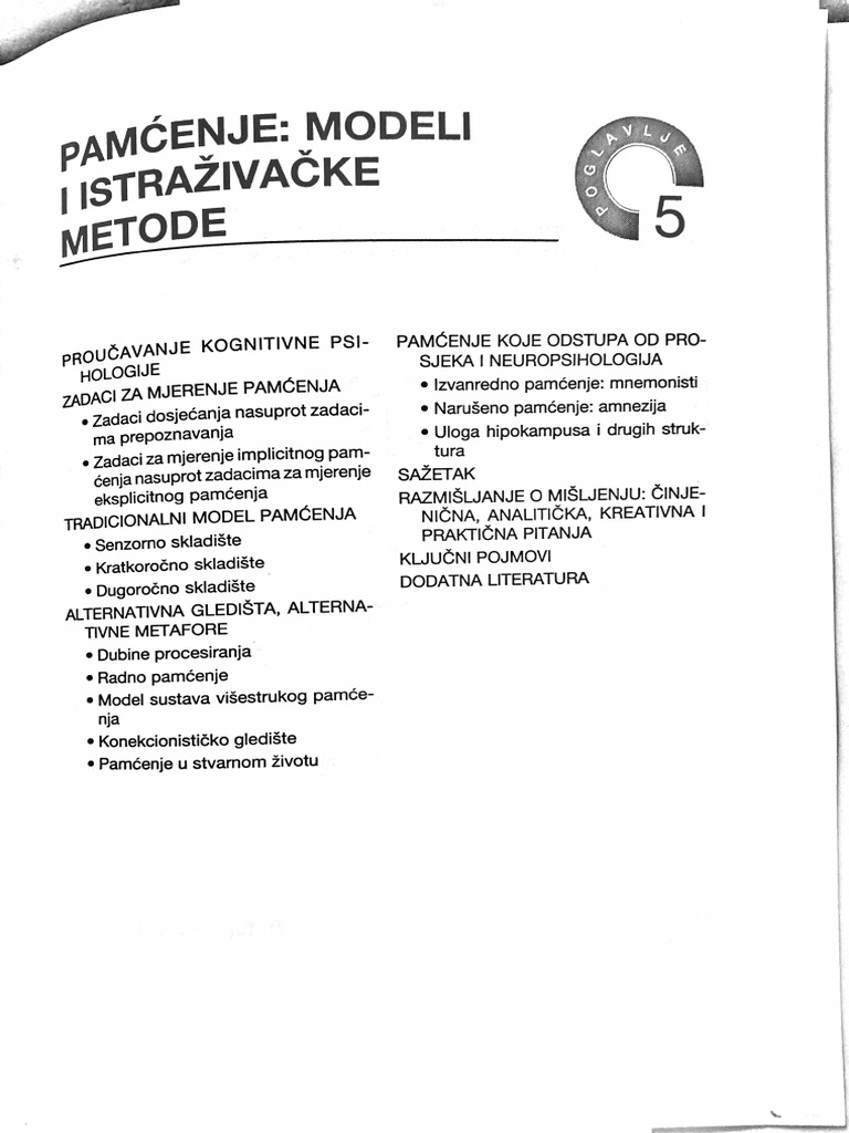 Sternberg 5 I 6 Poglavlje | PDF