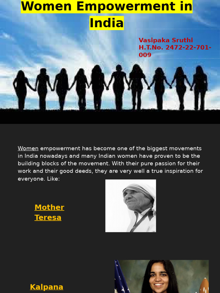 Women-Empowerment-india English by V Sruthi | PDF