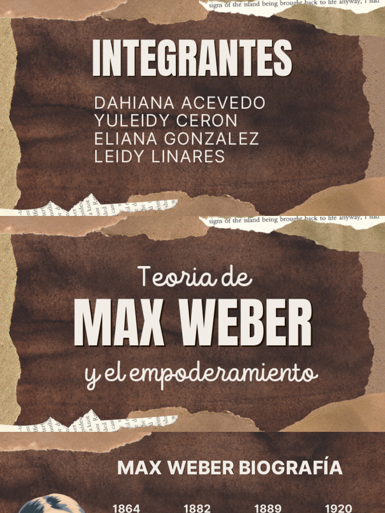 Max Weber y El Empoderamiento | PDF | Max Weber | Burocracia