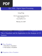 EE200 SSN Sandhan L15 | PDF | Signal Processing | Functions And Mappings