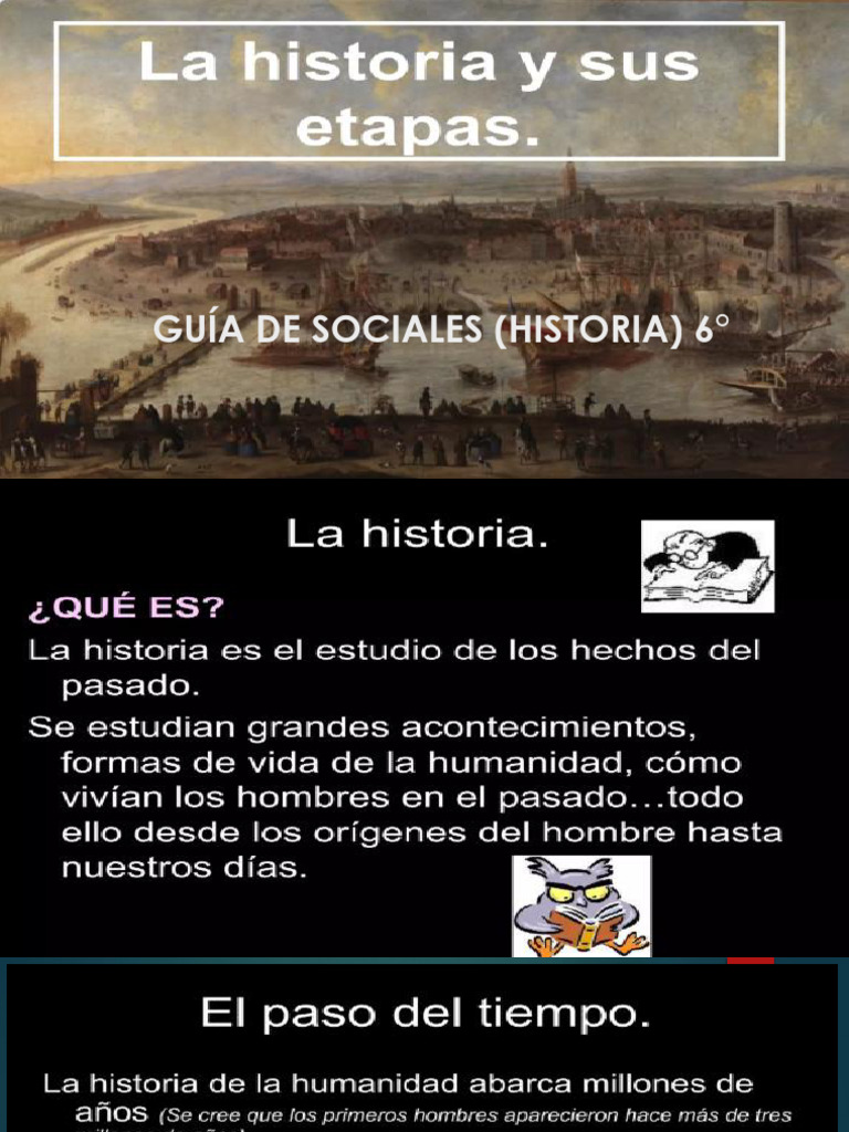 Guia de Sociales Historia 6° | PDF