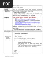 Lesson Plan on Logical Fallacies | PDF | Fallacy | Argument