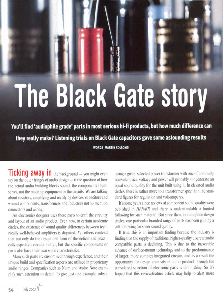 The Black Gate Story | PDF