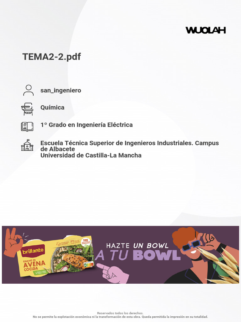Wuolah Free TEMA2 2 | PDF