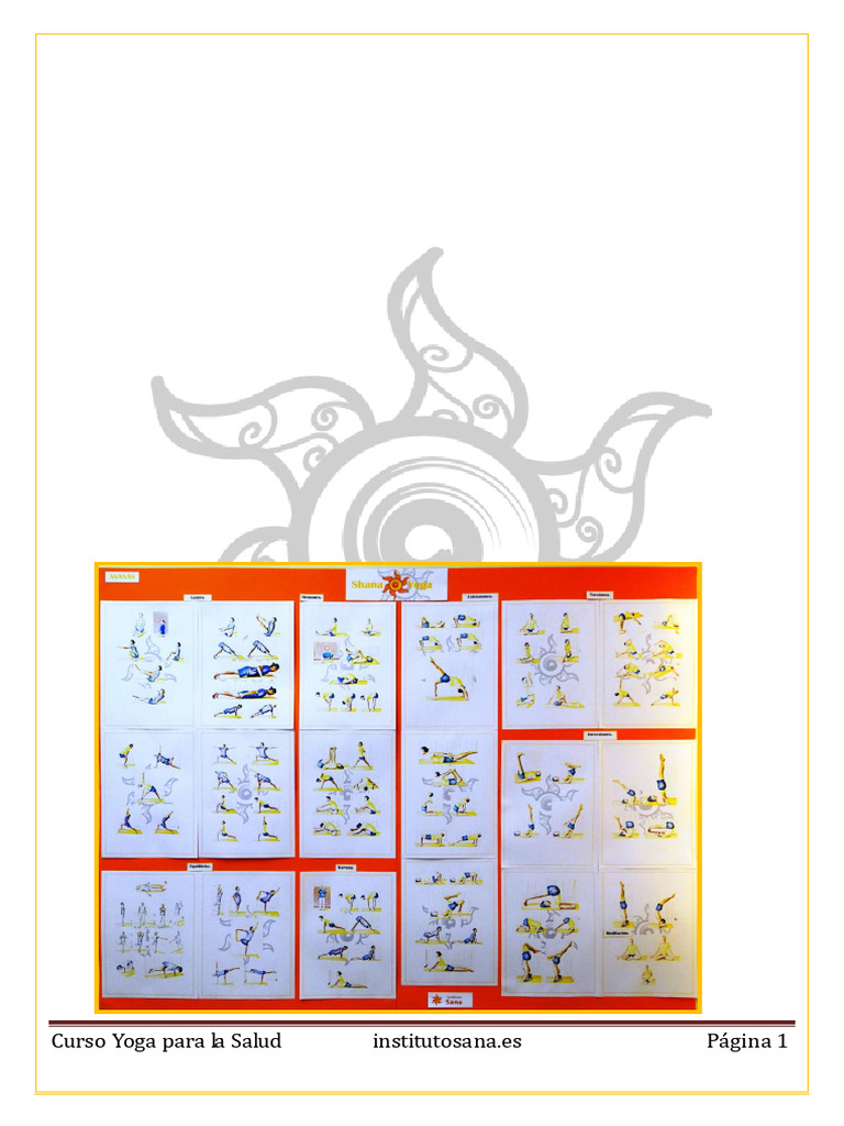 Listado+de+Asanas+o+Posturas. | PDF | Hatha Yoga | Yoga