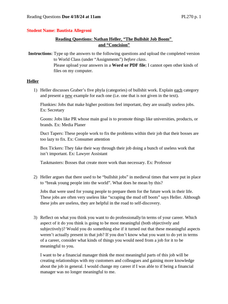 Reading Questions 22 Heller and Concision | PDF | Cognition | Cognitive ...