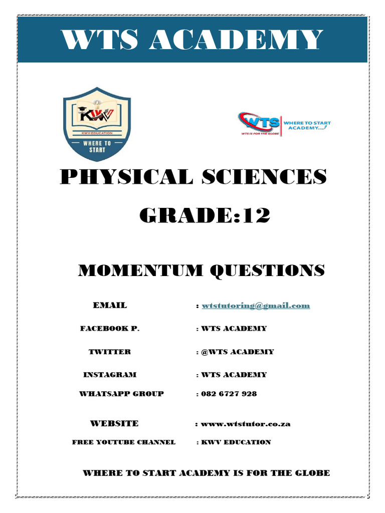 2025 Wts Momentum Questions-1 | PDF
