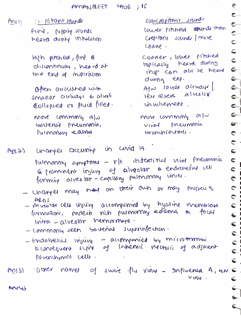 Patho Homework Page 1 | PDF
