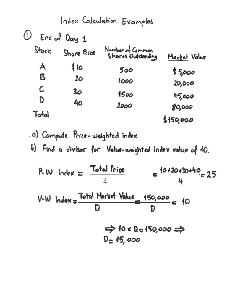 03 CH 04 Index Calculation | PDF