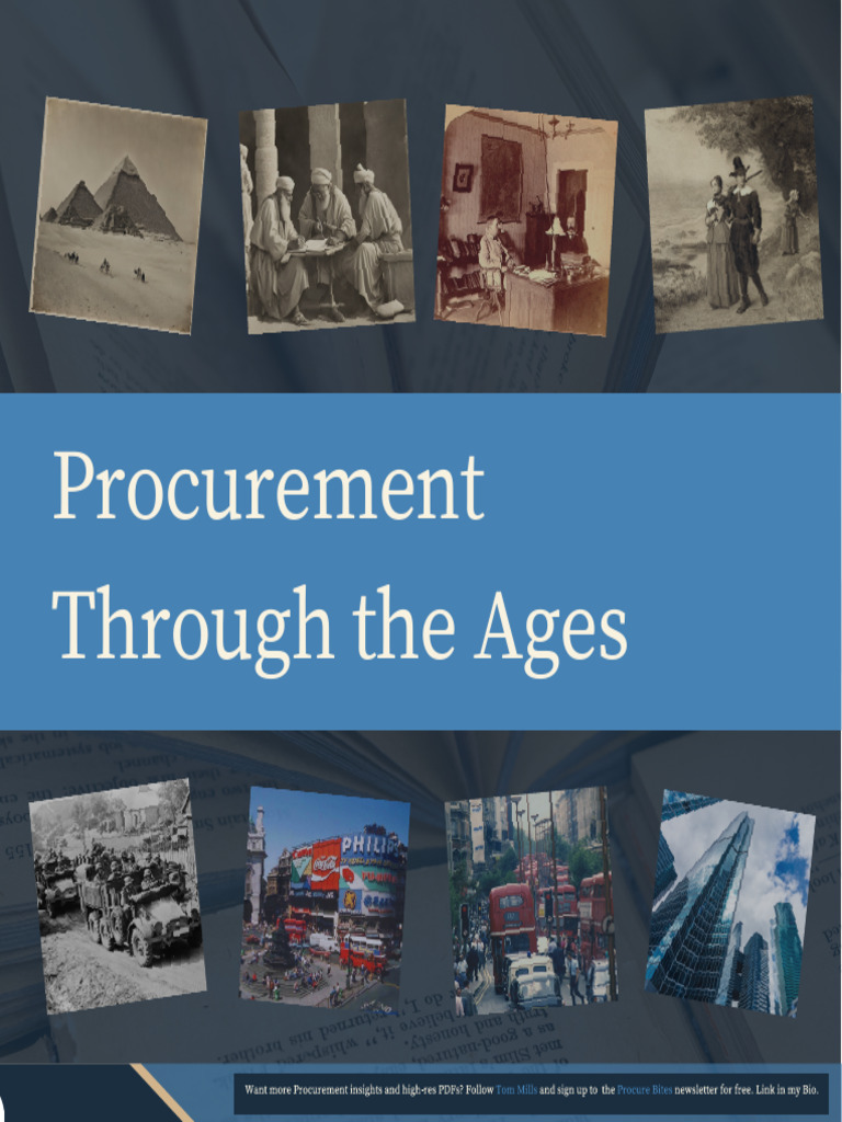 The History of Procurement 1709400585 | PDF | Procurement | Ancient Egypt