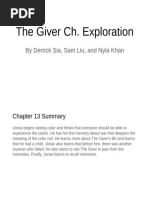 The Giver Chapter 13-14 Summary & Analysis | PDF | The Giver